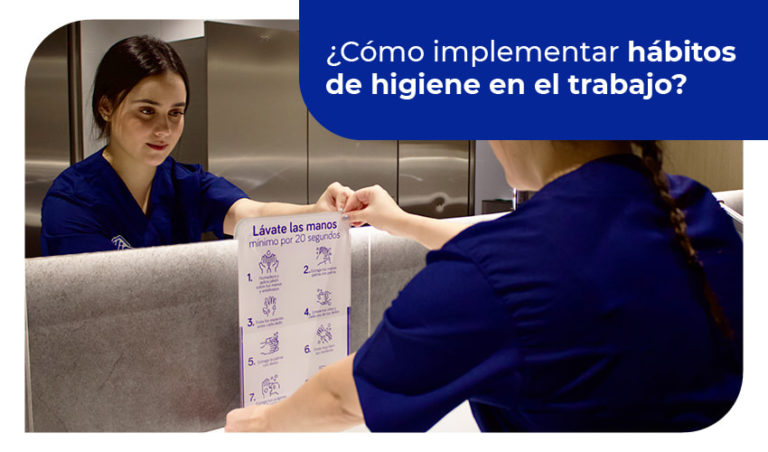 ¿Cómo implementar hábitos de higiene en el trabajo? - Familia Institucional