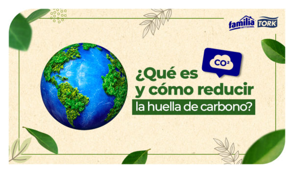¿Qué es y cómo reducir la huella de carbono? - Familia Institucional® Tork®